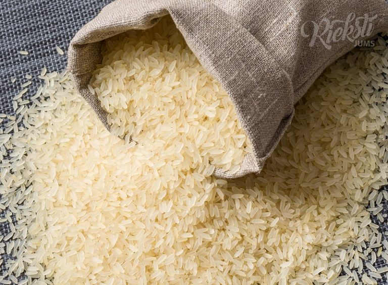 Tvaicēti rīsi, 1 kg - Rieksti Jums